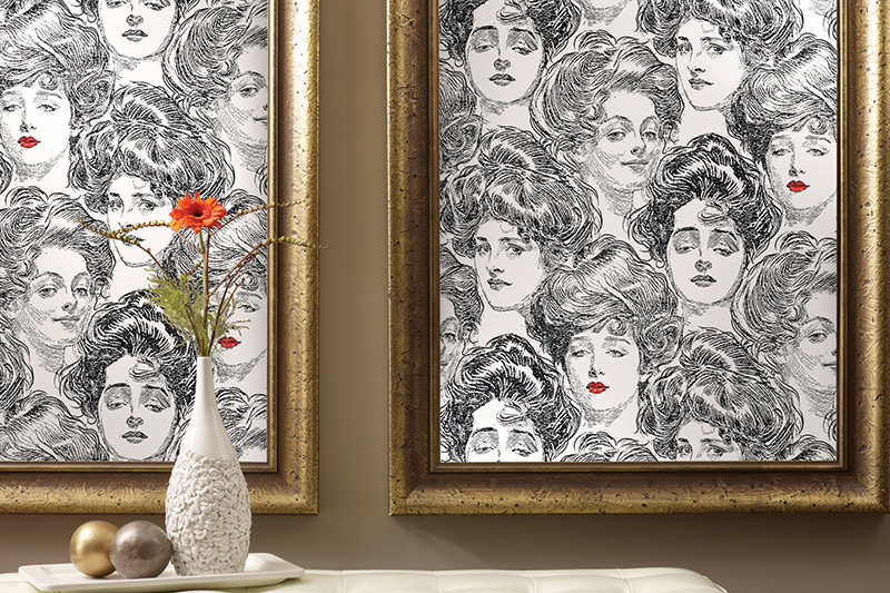 Wall Art: Use Bold Wallpaper Patterns to Brighten up a Room