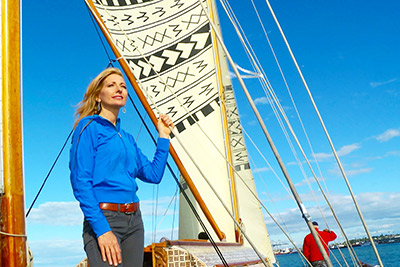 Linda Swain Taps Into Happiness