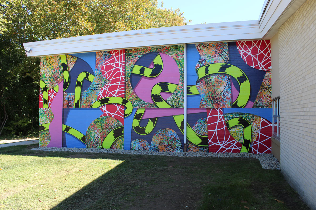 The Swarthmore-Based CADES Unveils a One-of-a-Kind Mural