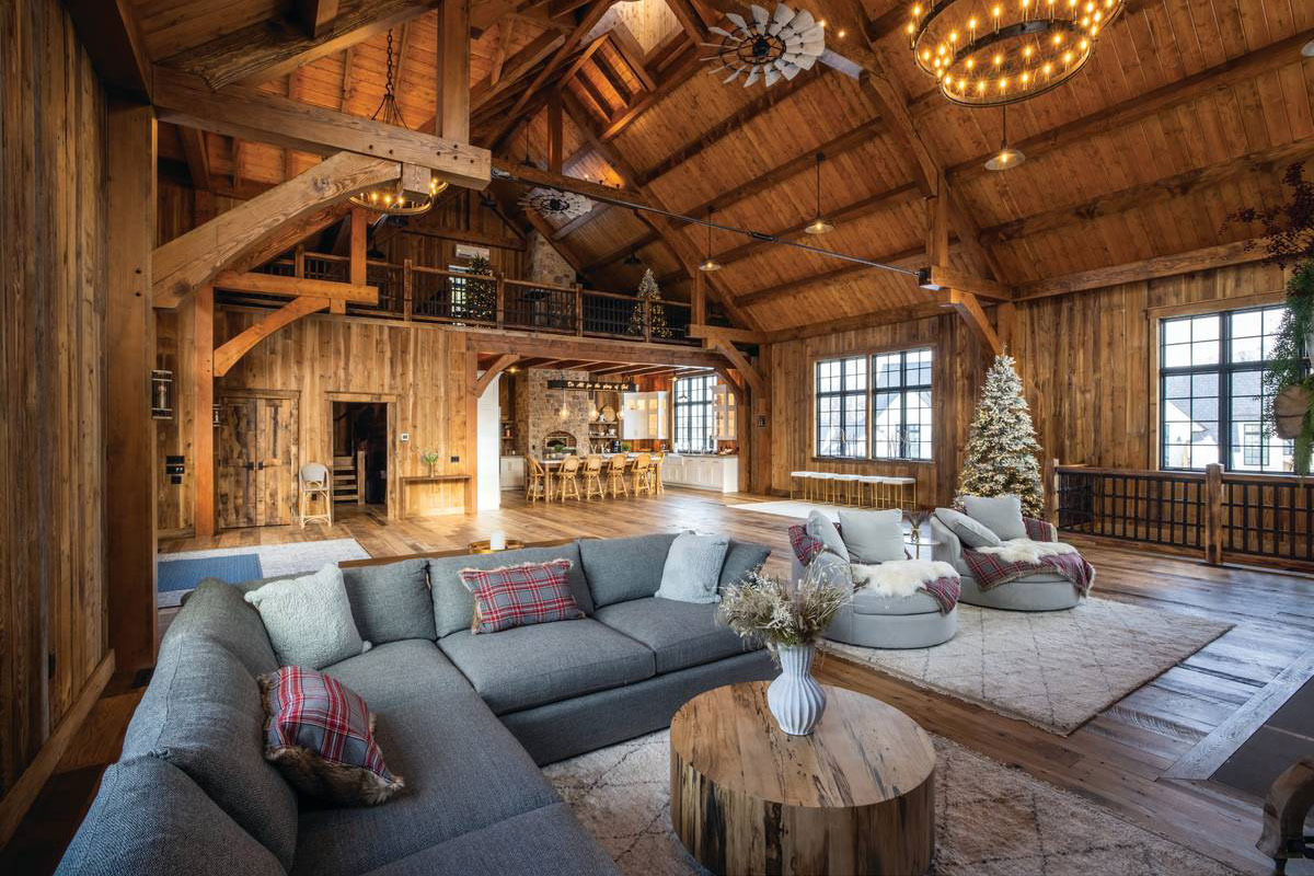 This Chester County Barn Is a Delight During the Holidays