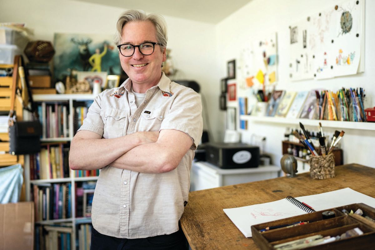 Ardmore Illustrator Matt Phelan Brings Children's Books to Life