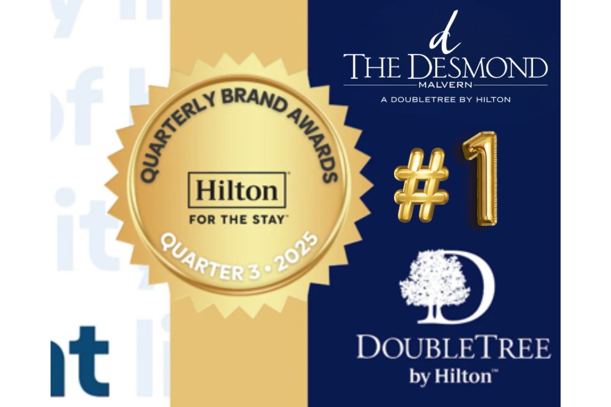 The Desmond Hotel Malvern Earns #1 in North America - Again